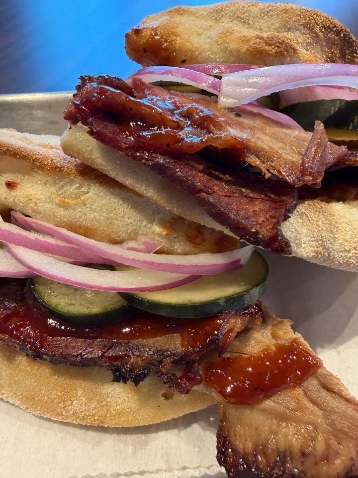 The Casual Pint of Northshore - BBQ Brisket Sliders