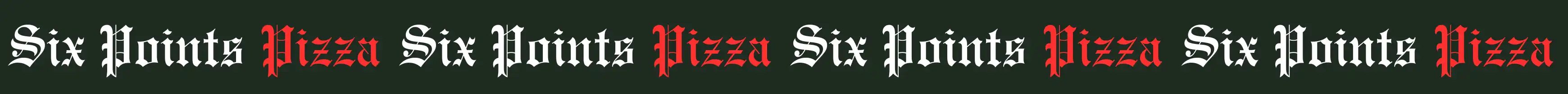 Six Points Pizza - Garlic Mushroom Pie