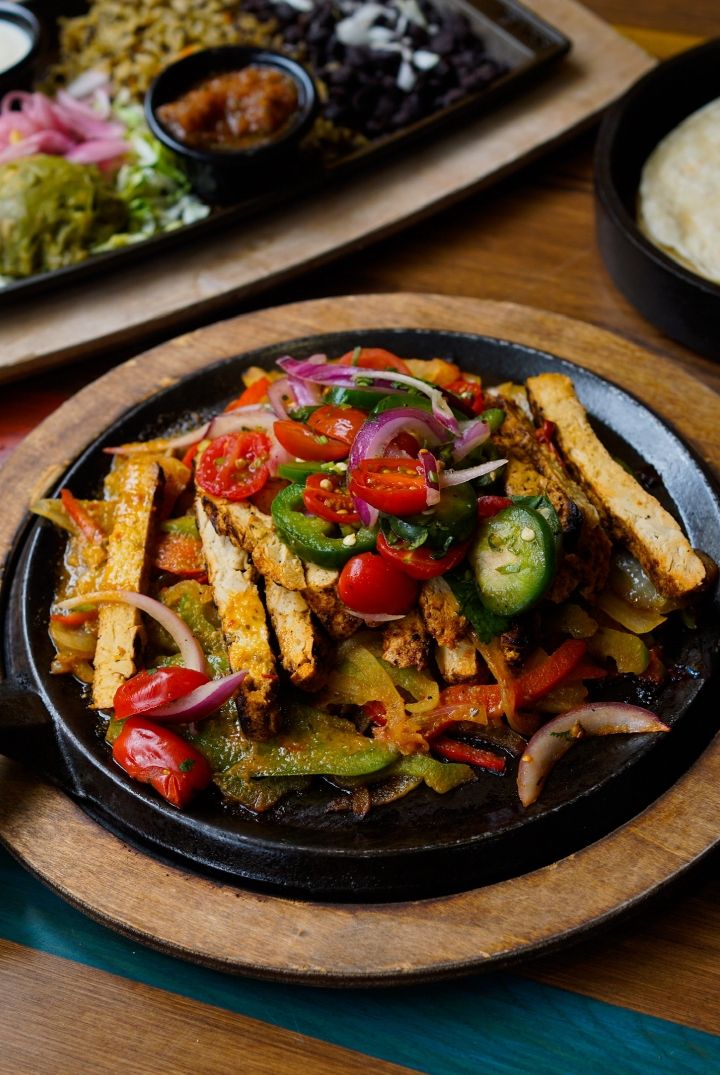Vegan Chick'n Fajitas | Nacho Daddy