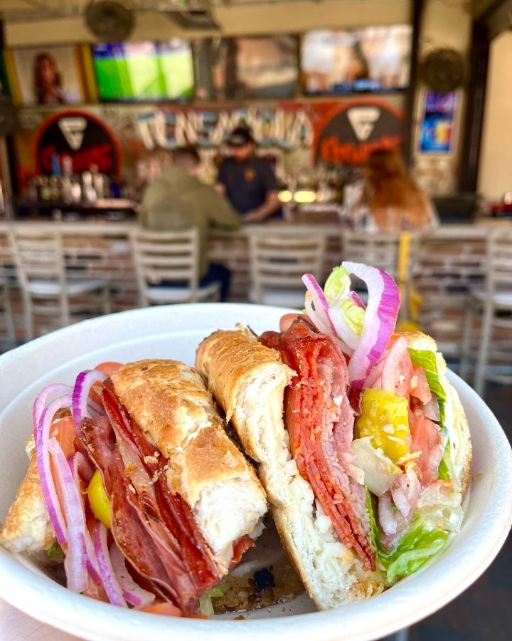 Graffiti Pizza | Pensacola - Side Graffiti Caesar