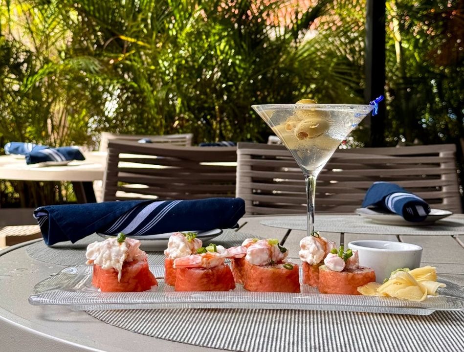 Corvina Seafood Grill - Shrimp Tacos