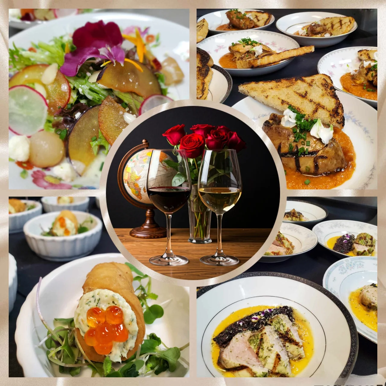 The Rose Plantation- Historic setting with chef inspired dishes.