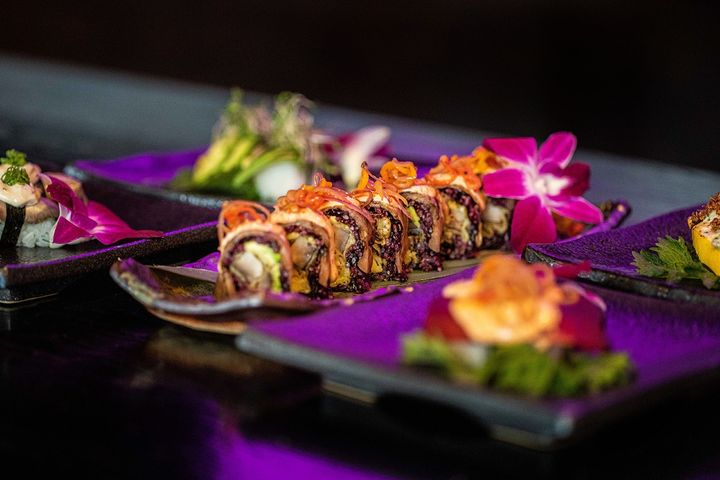 black dragon roll sushi