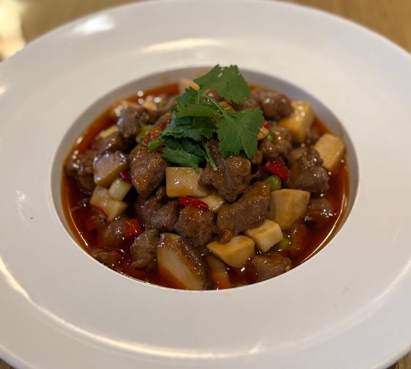 Peter Chang Herndon - 萝卜羊腩白锅 Lamb Brisket & Daikon Soup
