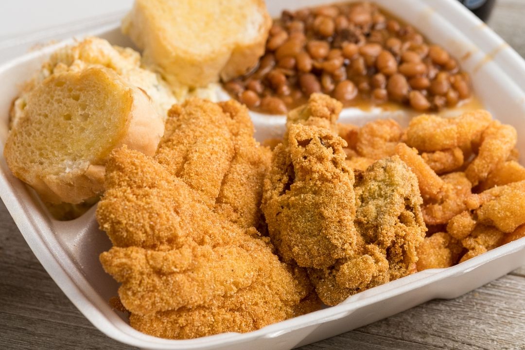 Seafood Platter | Quave Brothers Poboys Meat and Seafood Market