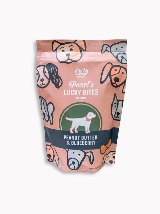 Pearl's Lucky Bites - Peanut Butter & Blueberry | Lucky Lab Coffee Co.