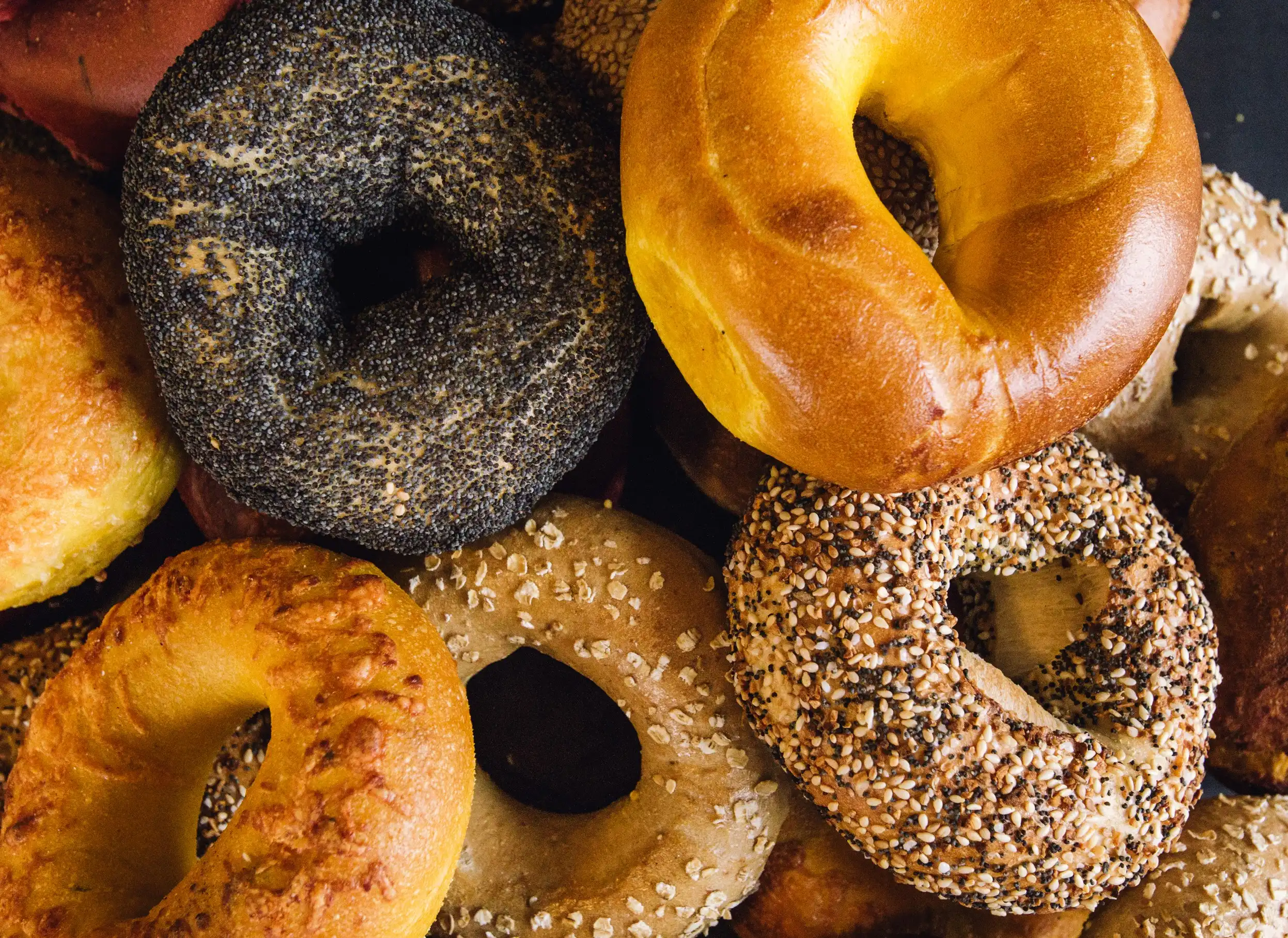 MrJ's Bagels & Deli Store 2 - BAGEL W/ PEANUT BUTTER & JELLY