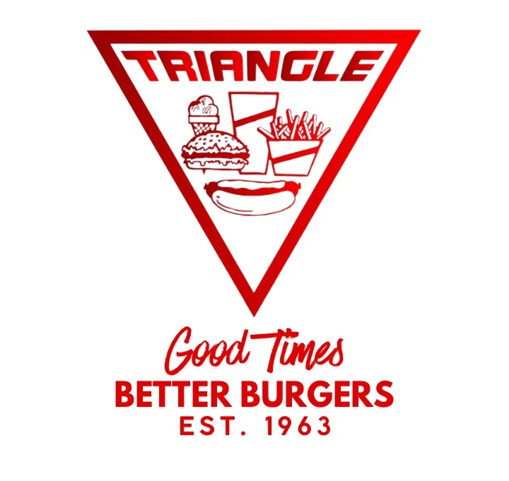 Triangle burger