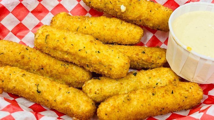 Fried Mozzarella Cheese Sticks | Caprock Cafe