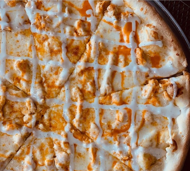 Crust Pizza - Morton - SMALL Round Pizza & 5 Wing Special