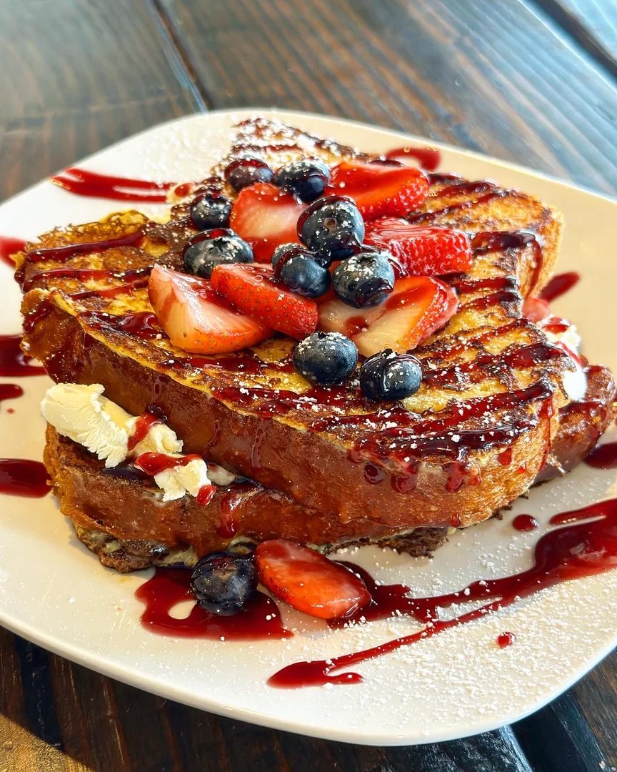 Riverside Cafe - French Toast Chicken Sandwich
