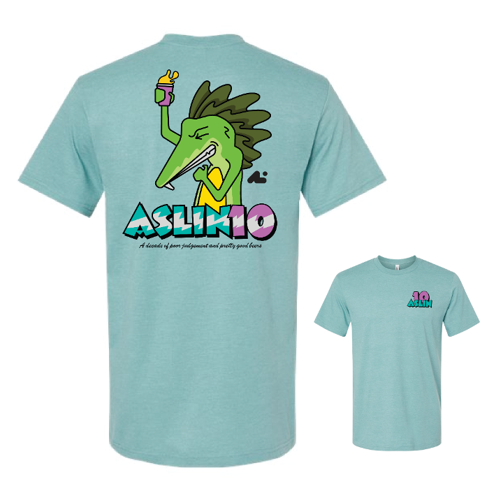 Aslin Beer Company VA Beach - Aslin Lager Eagle Sticker