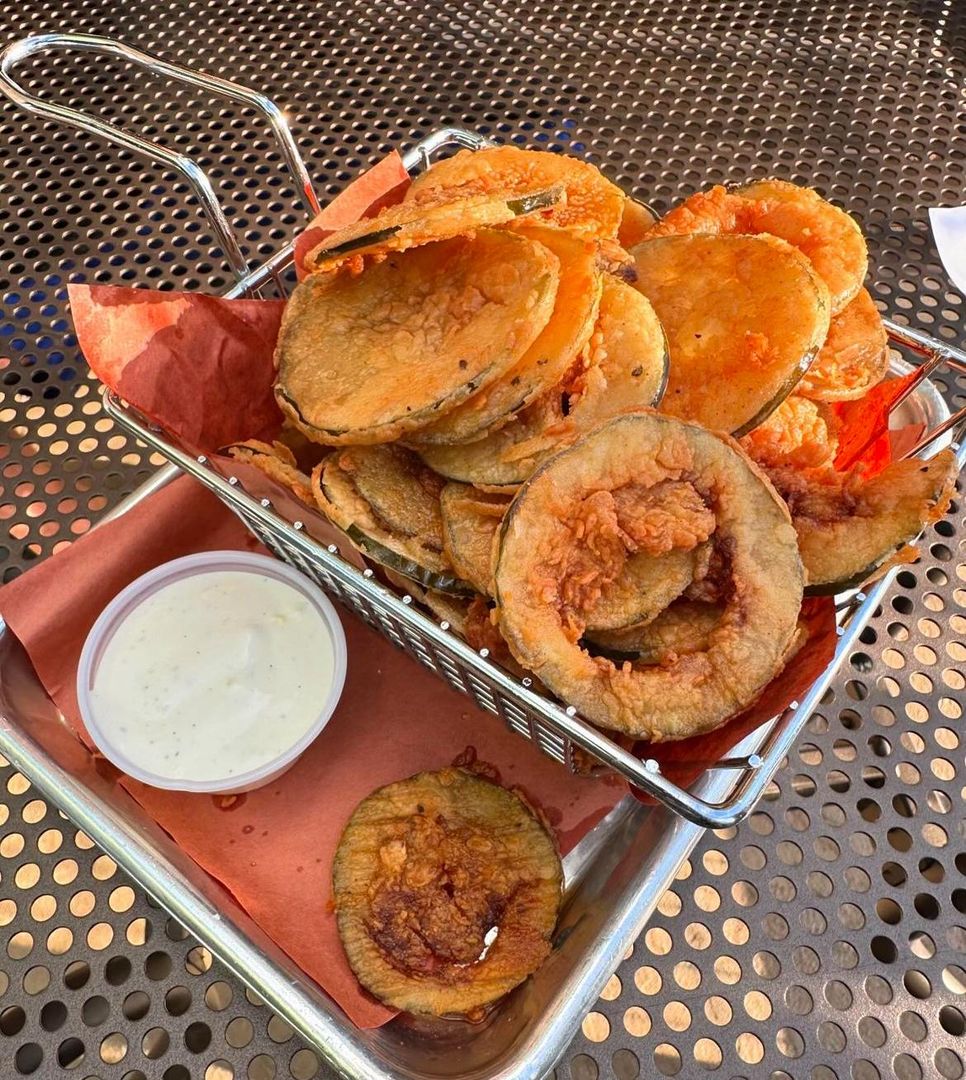 Fried Pickles | Back Home BBQ & Brew Co