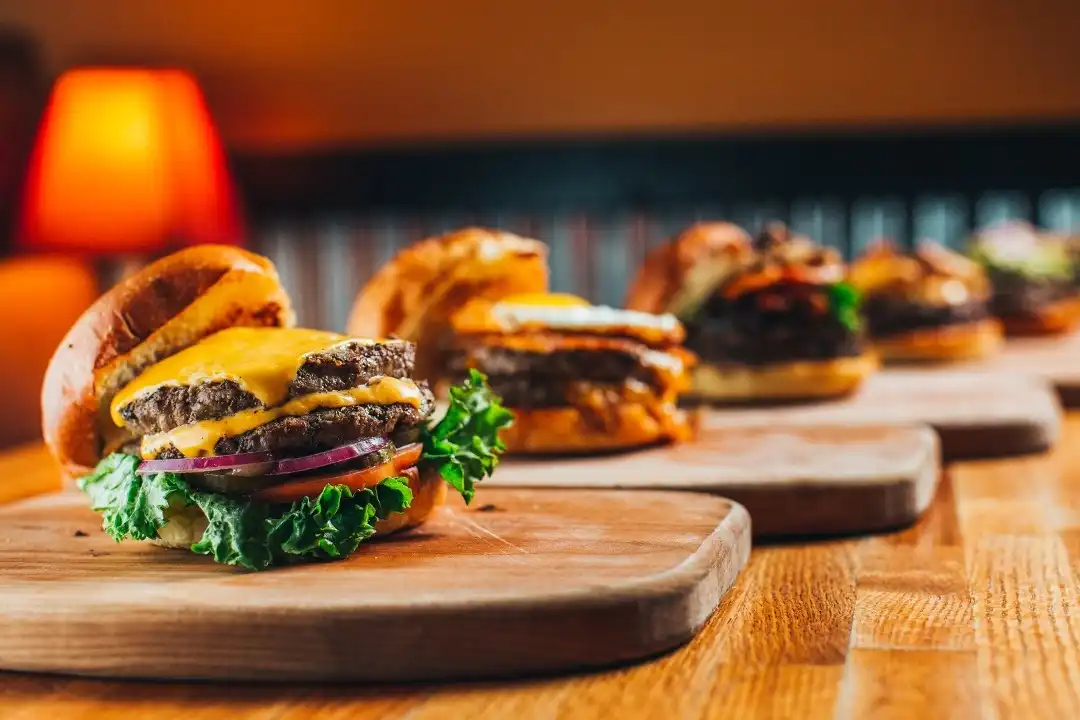 Bang Bang Burgers 7th Street - Double Special Macaroni & Cheese Burger