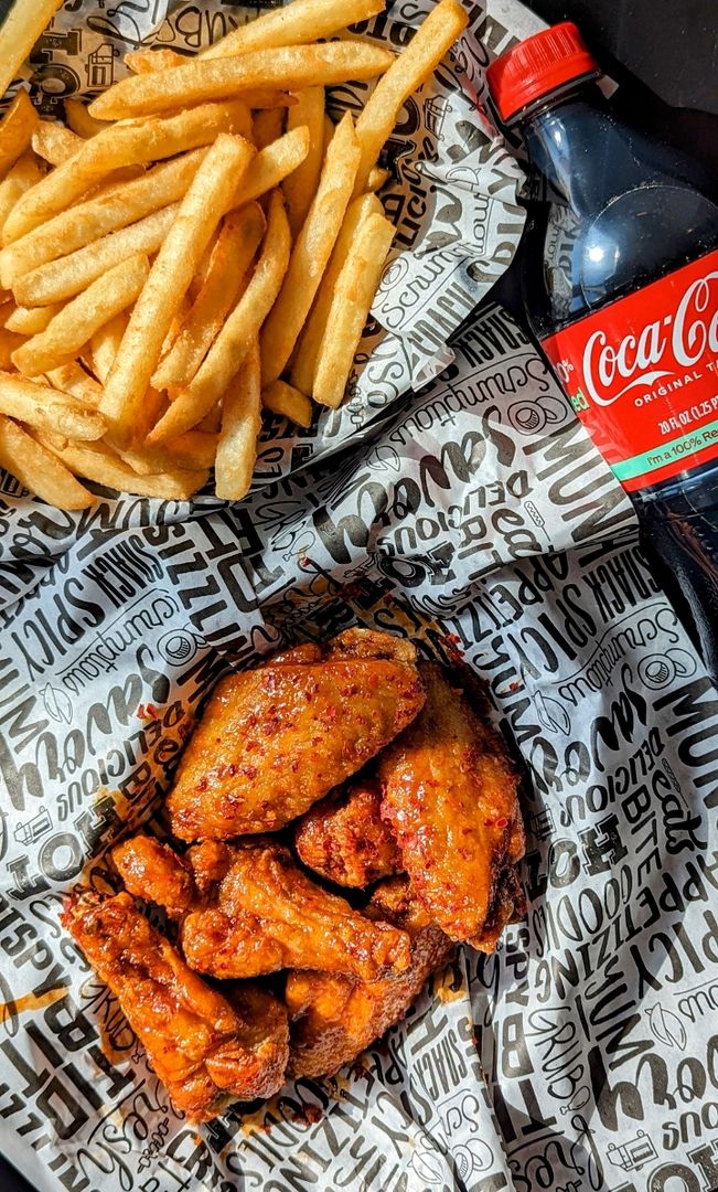 FRY N' WINGS St. Charles - Fries and 1 Flavor Chicken Bites
