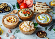 The Great Greek Arts District - KIDS SOUVLAKI PLATE