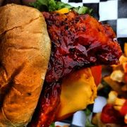 Grilled Meats & Treats Restaurant 200 E. Main Street - Hot Honey Chicken Sandwich
