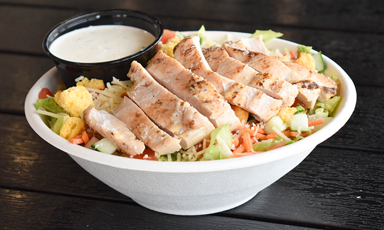 Grilled Chicken House Salad | OX-B's