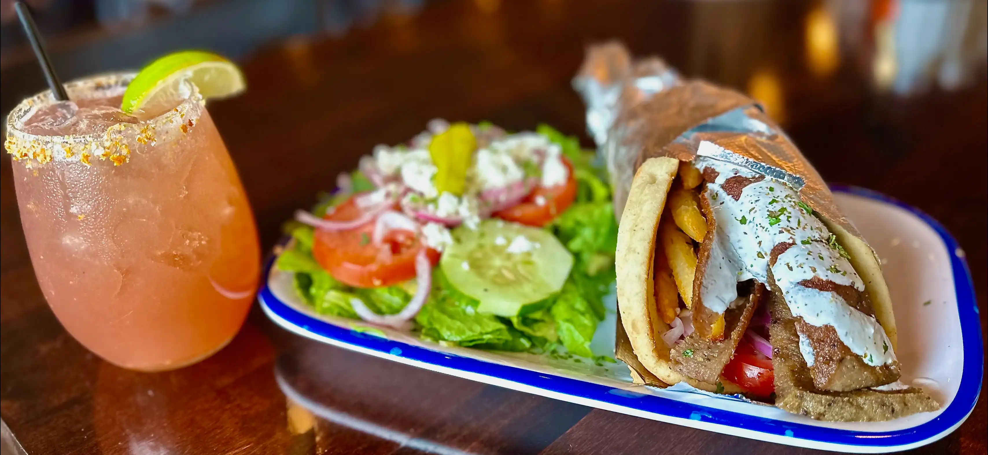 YAMAS Greek Eatery - Yamas Burger