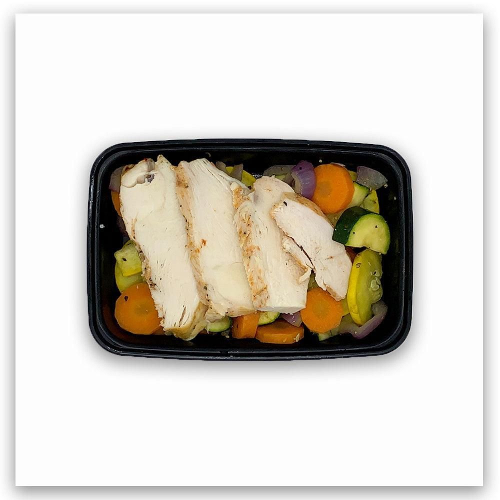 Small Roasted Vegetable & Chicken | Balanced Foods