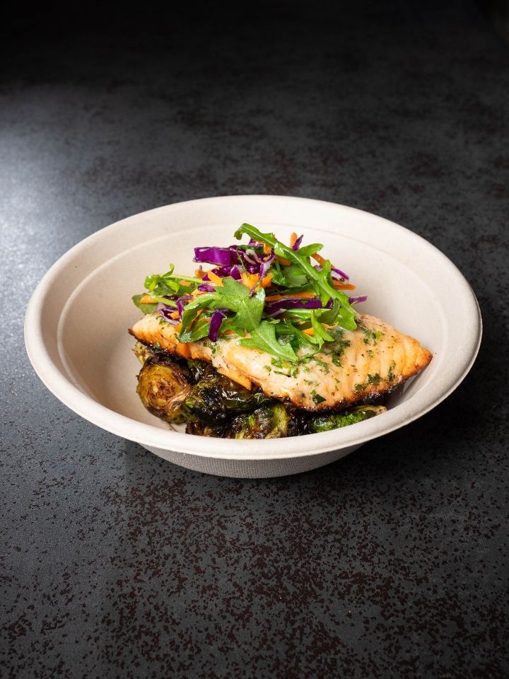 Bar Moxy by Craft Food Halls - Maple Brown Butter Glazed Salmon