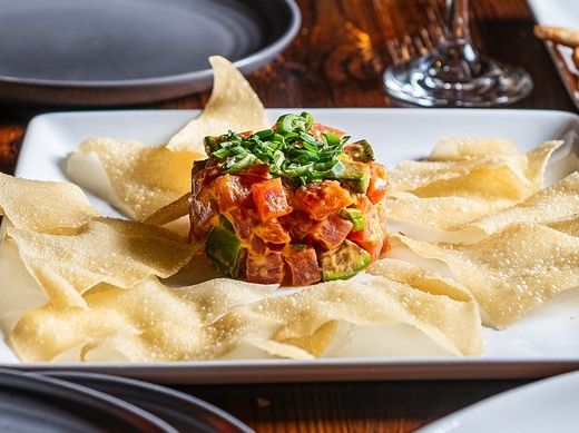 Mason Social - Barbecued Monkfish Kabob