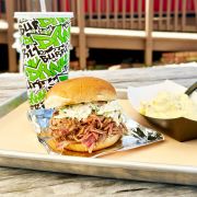 Social Q Smokehouse - Smoked Gouda Pimento Cheese & Pork Rinds