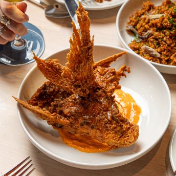 Delacroix Restaurant - Southern Fried Chicken & Red Beans