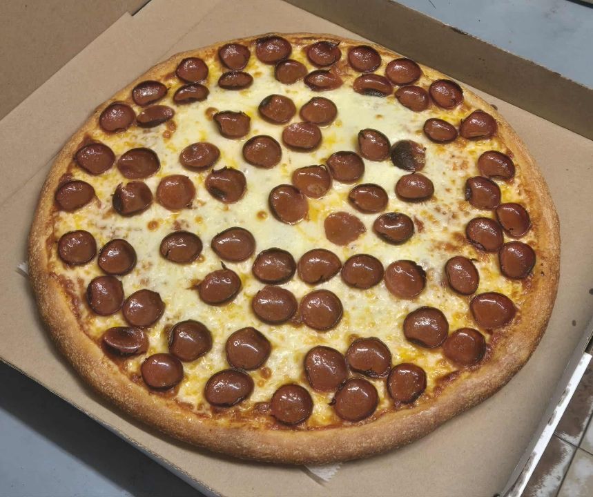 The Buffalo Pizza Beast - Large Fried Dough