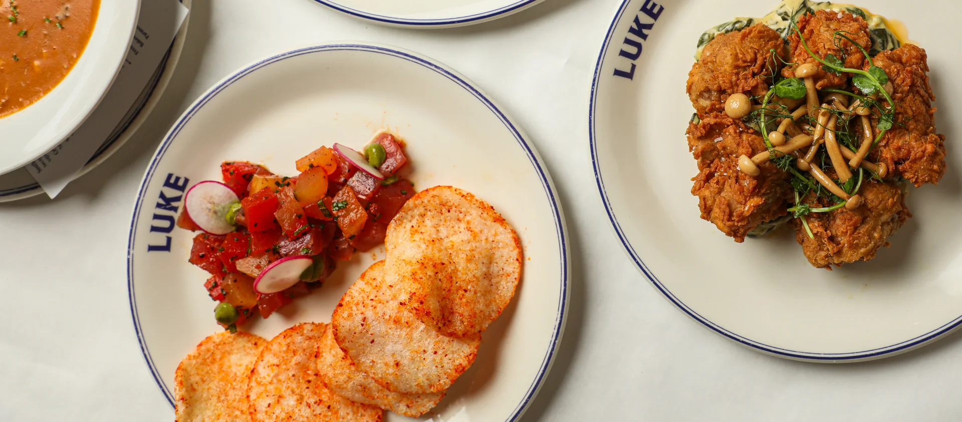 Luke Restaurant - Smoked Trout Dip