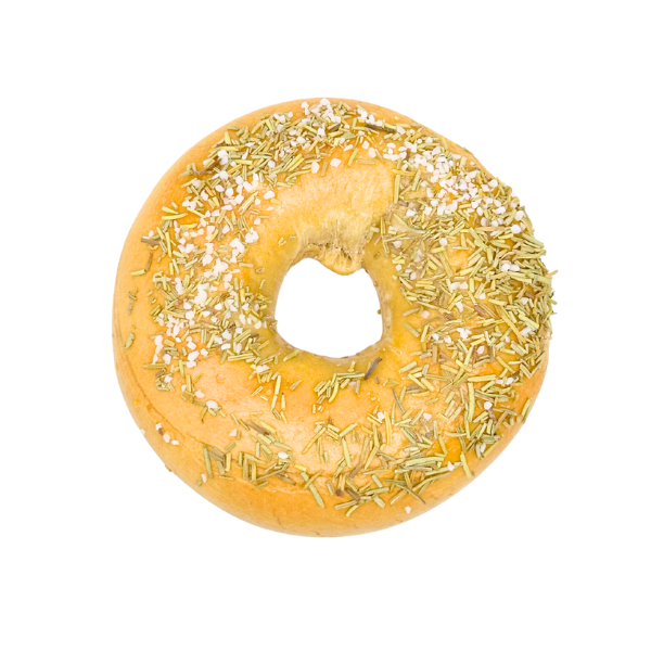 THB Bagelry & Deli Towson - NEW! Rosemary & Sea Salt Bagel (Just the bagel)