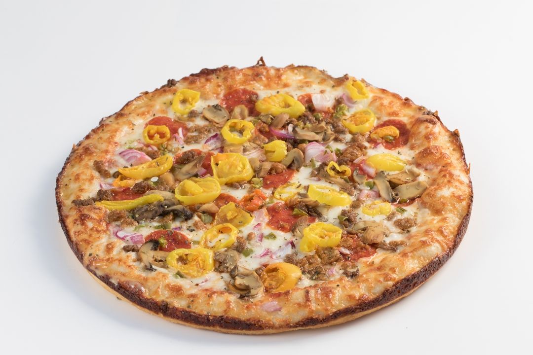 Monroe Pizza Kitchen - 16" New York Style Bacon & Jalapeños W/Hot Honey ...