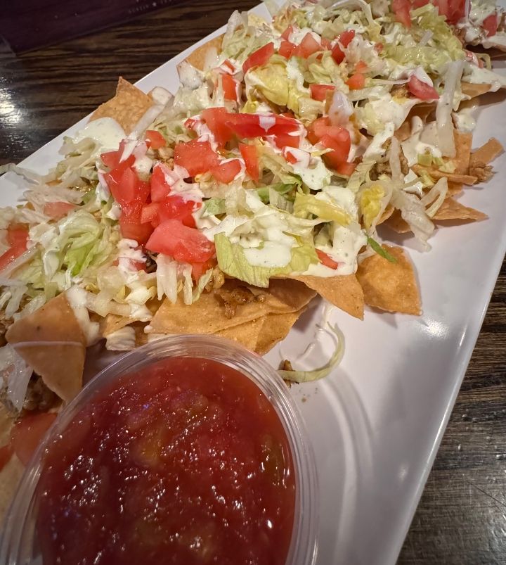 Sidelines East - Curry Chicken Nachos