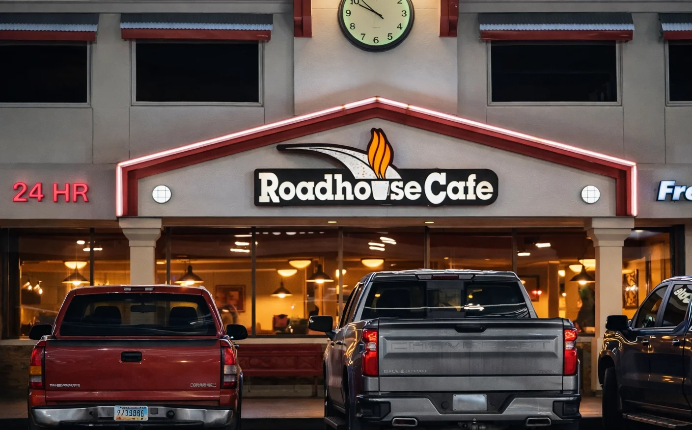 Roadhouse Cafe- 24 Hour Breakfast, Lunch & Dinner