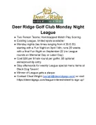 Deer Ridge Golf Club