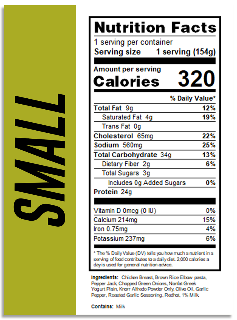 Medium Buff Mac & Cheese | Balanced Foods