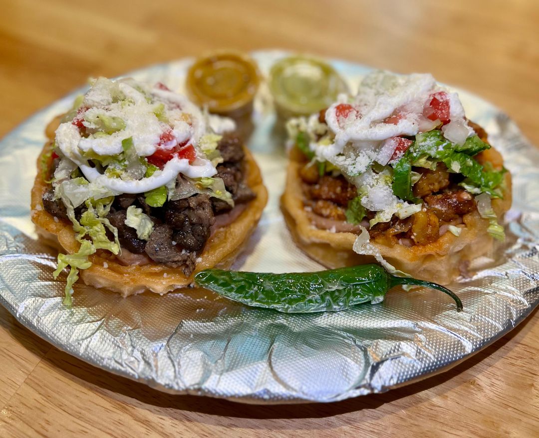Lengua Sopes | Plazita Mexico Tacos