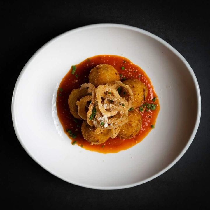 Vai's Italian Inspired Kitchen + Bar - Crab Stuffed Mushrooms