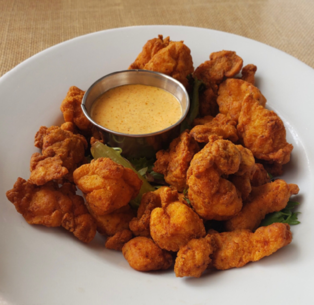 fried alligator bites