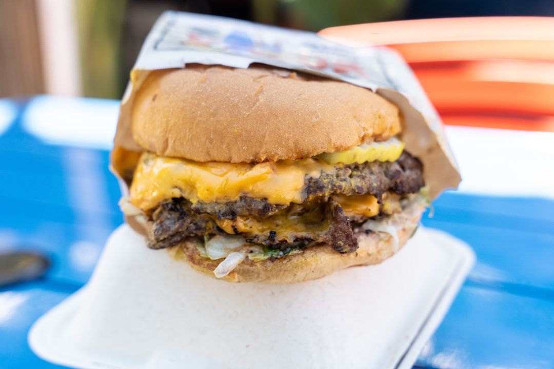 The Haole Shack 707 Grand Ave - Sm Burgers Package (10)