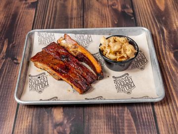 3 Rib Plate | Rolling Smoke BBQ