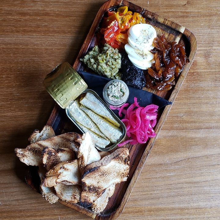 American Sardine Bar - Kale & Black Bean Soup