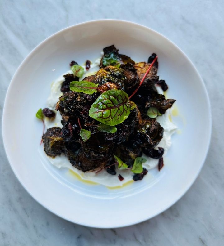 Enza - side pea risotto