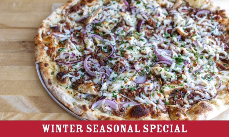 109 Main St Gorham - Honey-Dijon Chicken Pizza