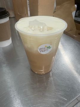 Iron Palm Coffee - Caramel Fluff Latte(HOT)