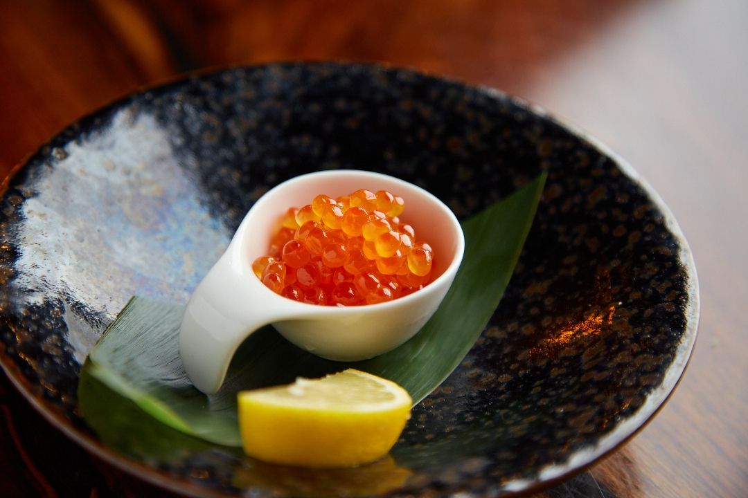 Sashimi Salmon Roe | The Blue Fish