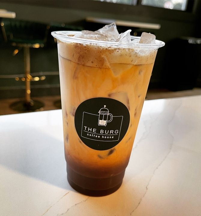 The Burg Coffee House - Hot The Evergreen Matcha (green tea latte)