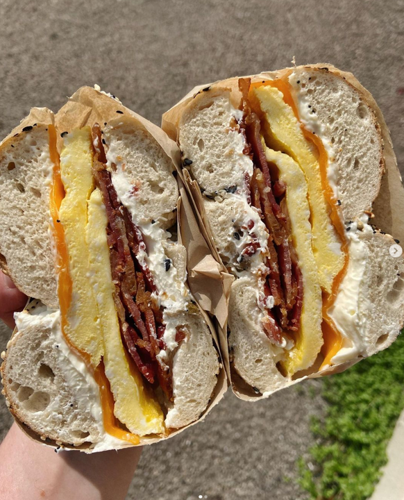 Tilly Bagel Shop - South Loop - Individual Bagel + Spread