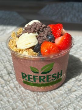 Refresh Smoothie Bar - Gates 3035 Buffalo Road - Sunrise Açai Bowl