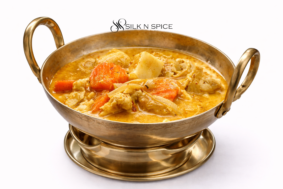 Golden Karee Chicken | Silk N Spice